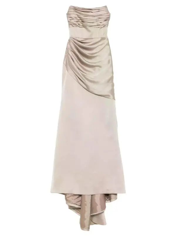 M.MARQUISE Deena Maxi Dress - Brown