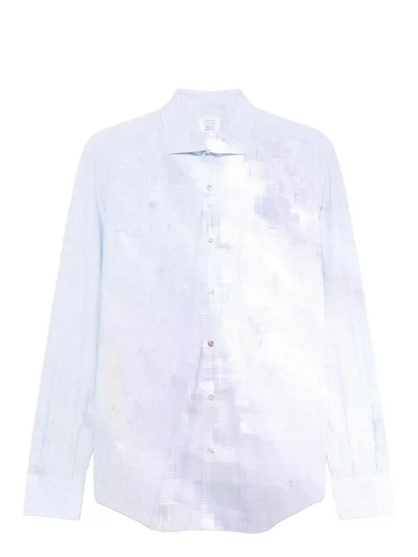 MAZZARELLI Geometric-print Shirt - White
