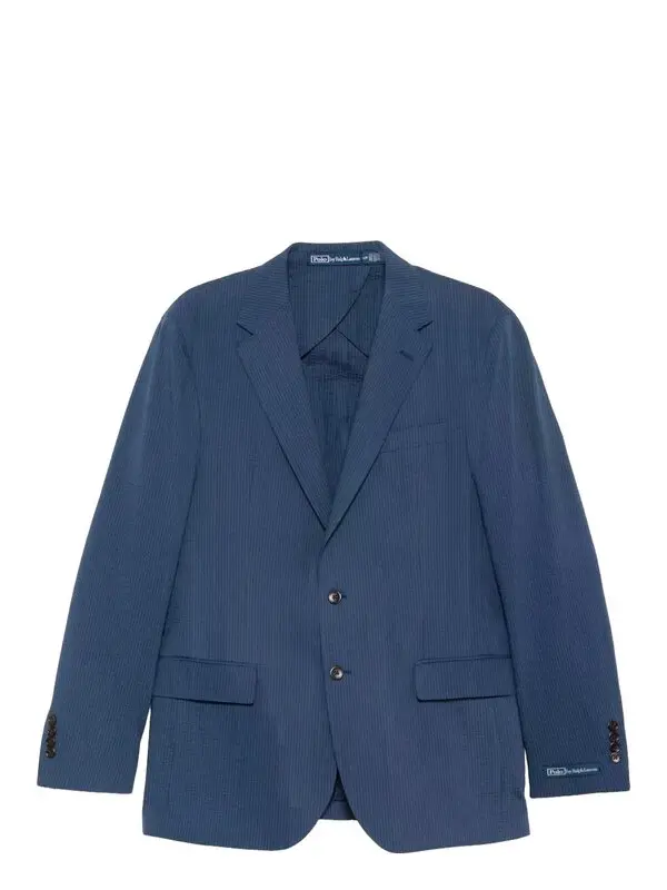 Polo Ralph Lauren Seersucker Blazer - Blue
