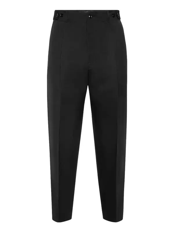 Philipp Plein Tapered Chino Trousers - Black