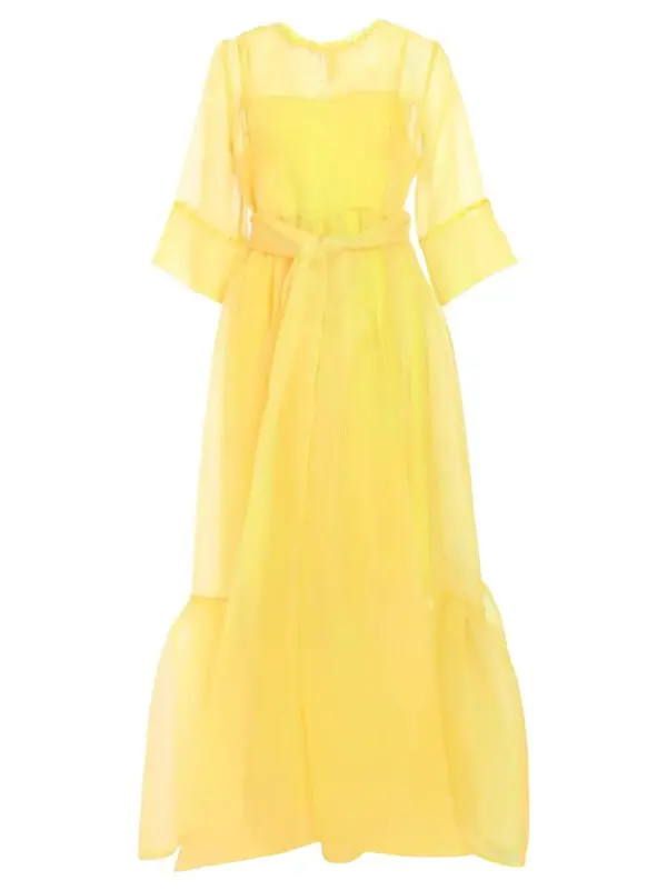 BARUNI Beatrice Dress - Yellow