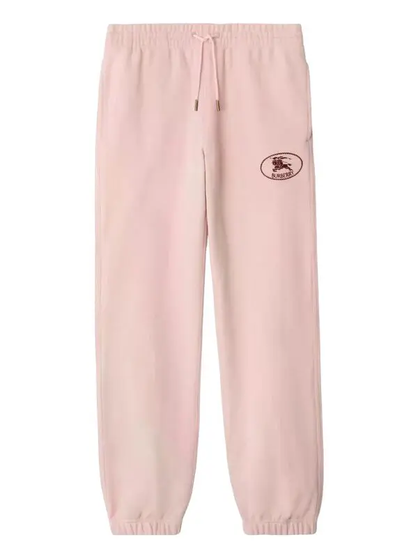 Burberry Cotton Track Pants - Pink