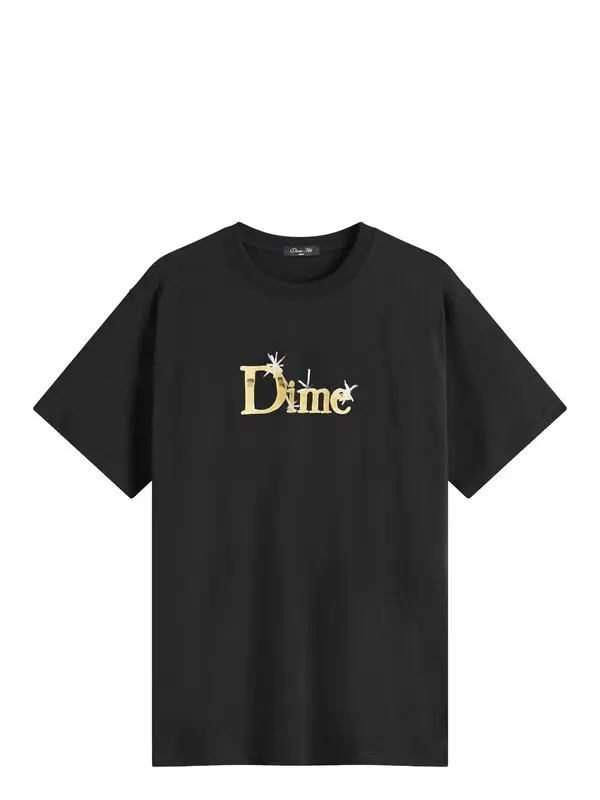 DIME Classic Shiny T-shirt - Black