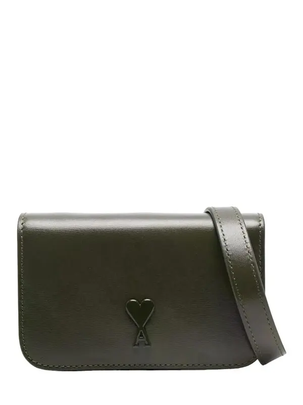 Ami De Coeur Strap Wallet - Green