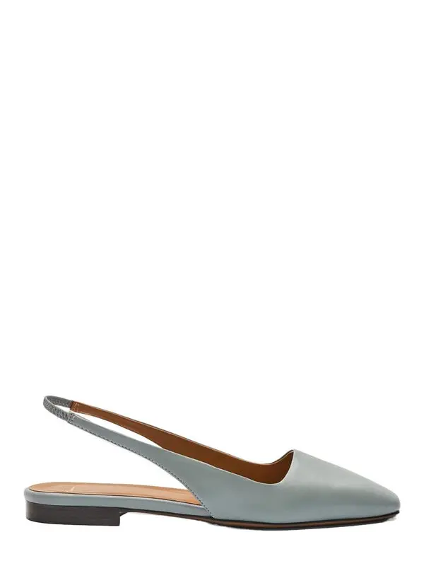 ATP ATELIER Plesio Nappa Flat Slingbacks - Temporale