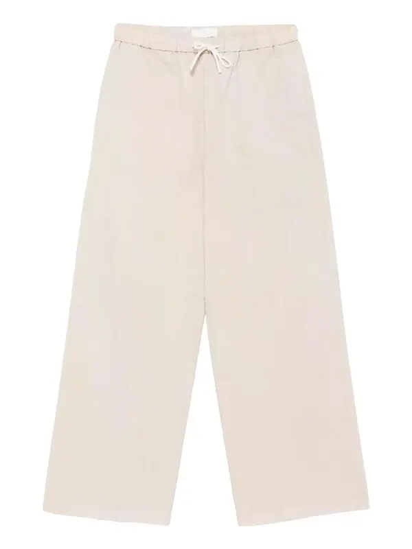 CIRCOLO 1901 Poplin Trousers - Neutrals