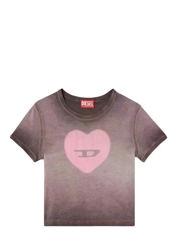 DIESEL T-ele T-shirt - Purple