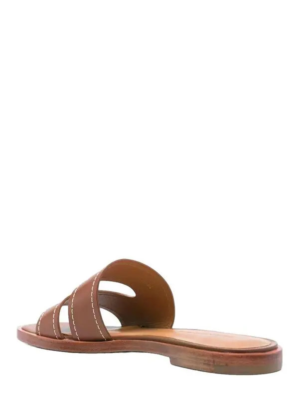 Clergerie Izel Slides - Brown