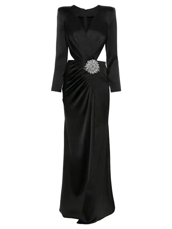 M.MARQUISE Grace Maxi Dress - Black