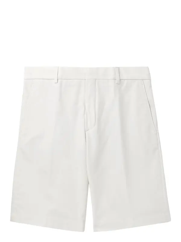 Loro Piana Jarno Straight-leg Bermuda Shorts - White