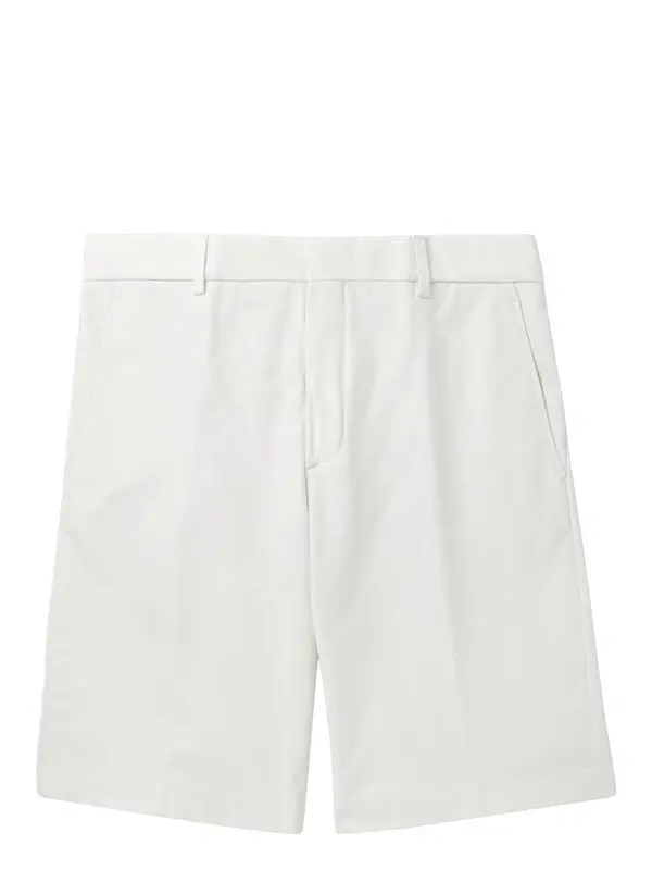 Loro Piana Jarno Straight-leg Bermuda Shorts - White