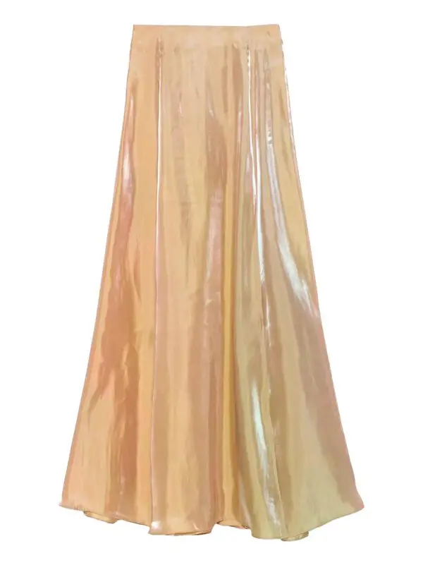Staud Vincenzo Maxi Skirt - Brown