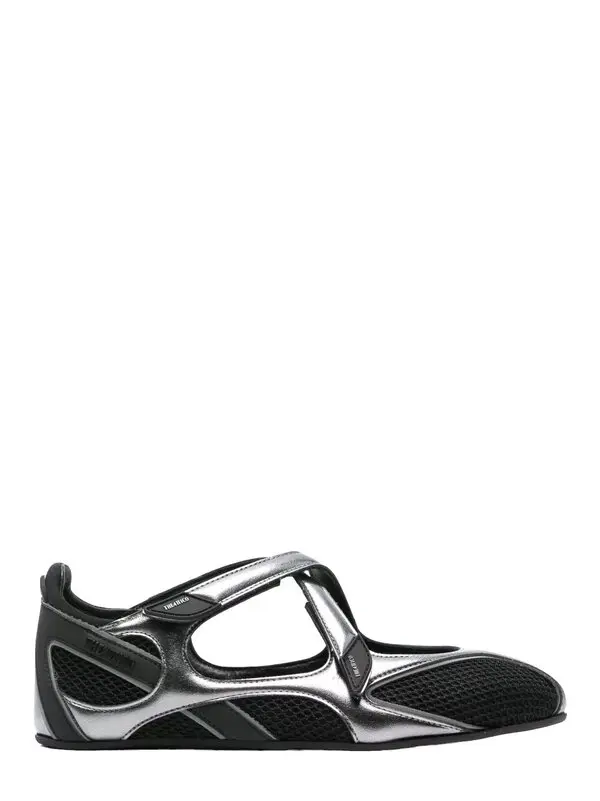 Attico Nomad Ballet Flats - Black