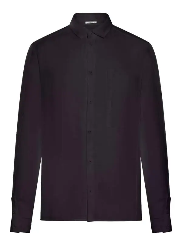 Transit Linen Shirt - Black