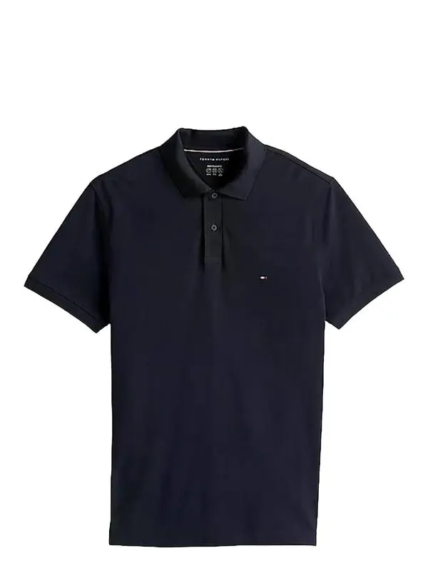 Tommy Hilfiger Logo Polo Shirt - Blue