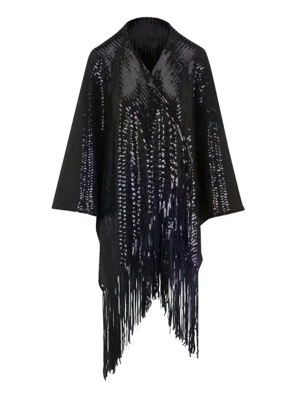 Talbot Runhof Sequinned Jacket - Black