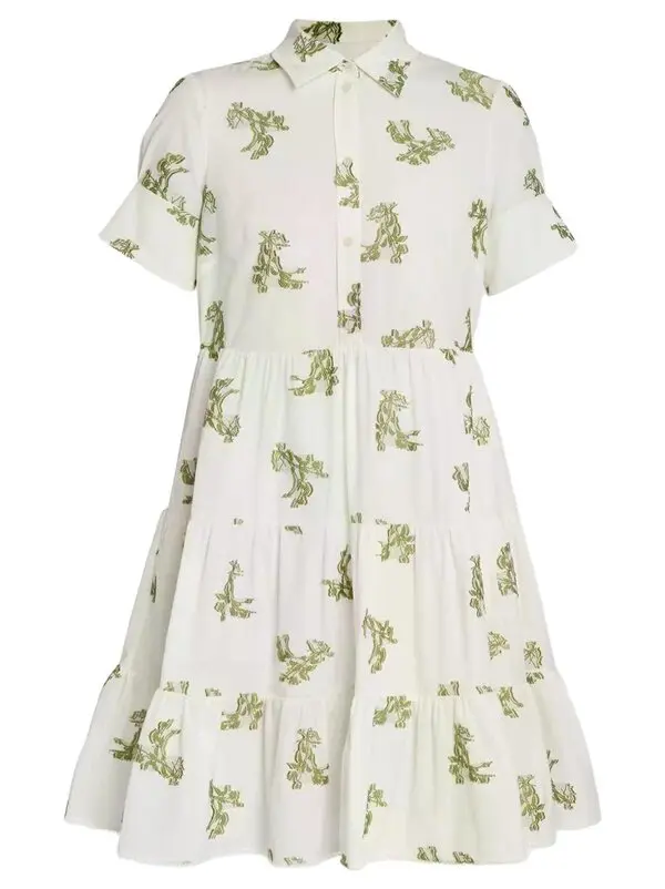 Erdem Short-sleeve Shirt Dress - White
