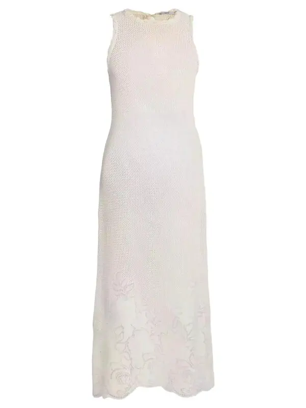 Erdem Sleeveless Midi Dress - White