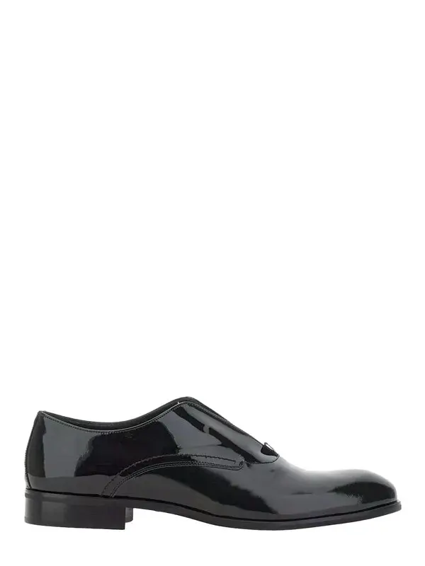 CARLO PIGNATELLI Leather Loafers - Black