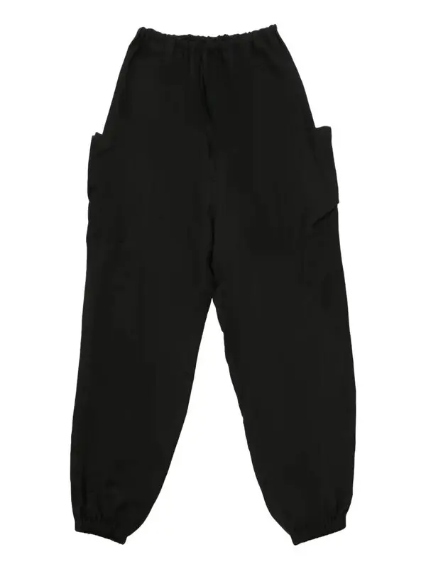 Yohji Yamamoto Pockets-detail Trousers - Black