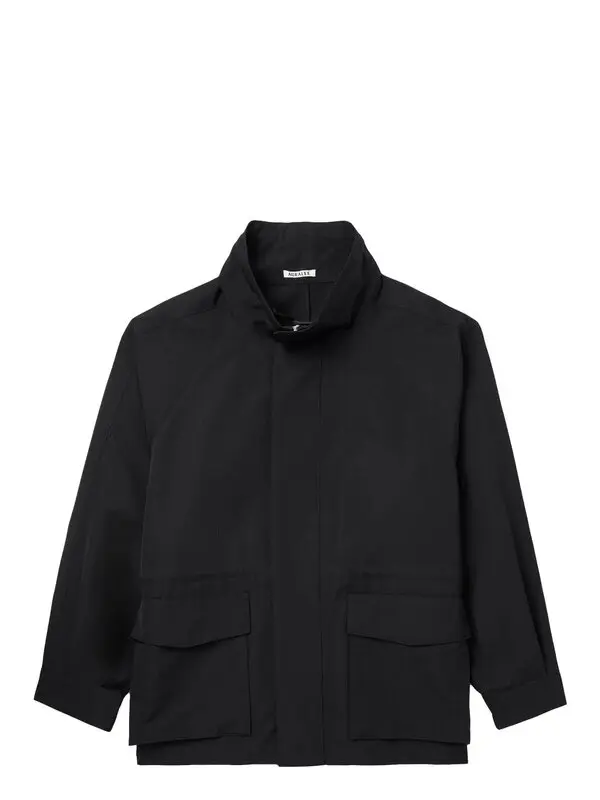 Auralee Wool-twill Blouson Jacket - Black