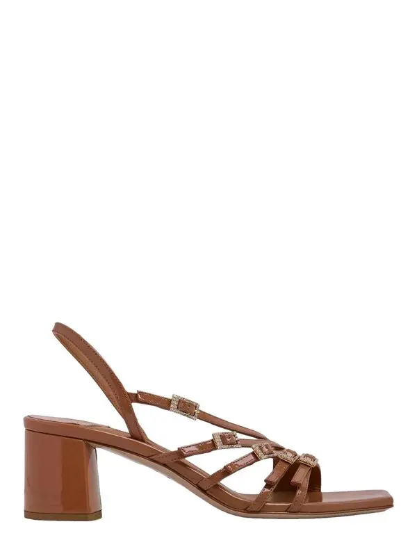 LE SILLA 60mm Kabir Sandals - Brown