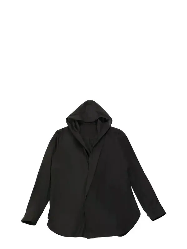Yohji Yamamoto Cotton Hoodie - Black