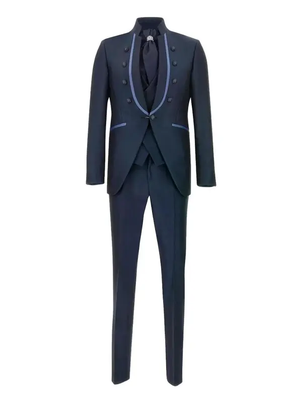 CARLO PIGNATELLI Single-breasted Suit - Blue