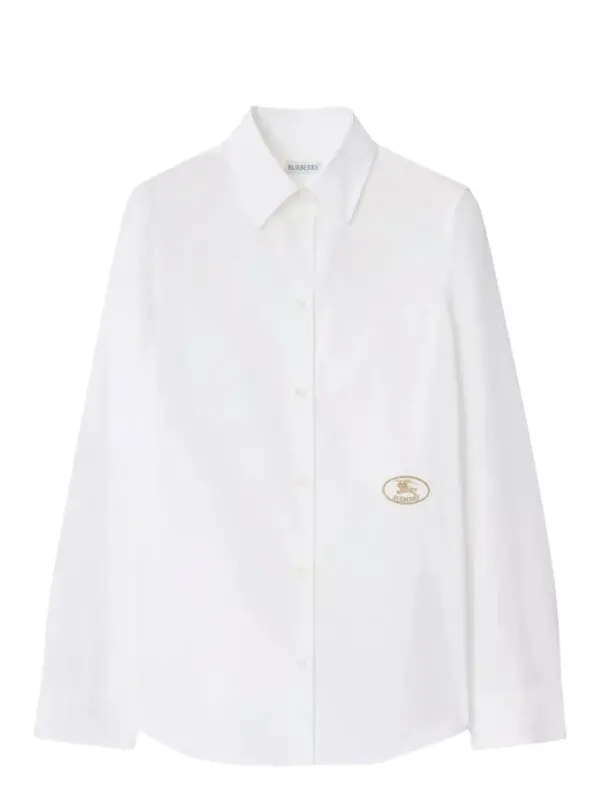 Burberry Poplin Shirt - White