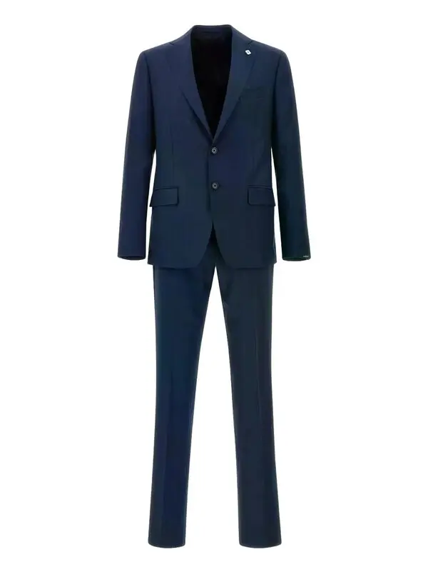 LARDINI Wool Suit - Blue