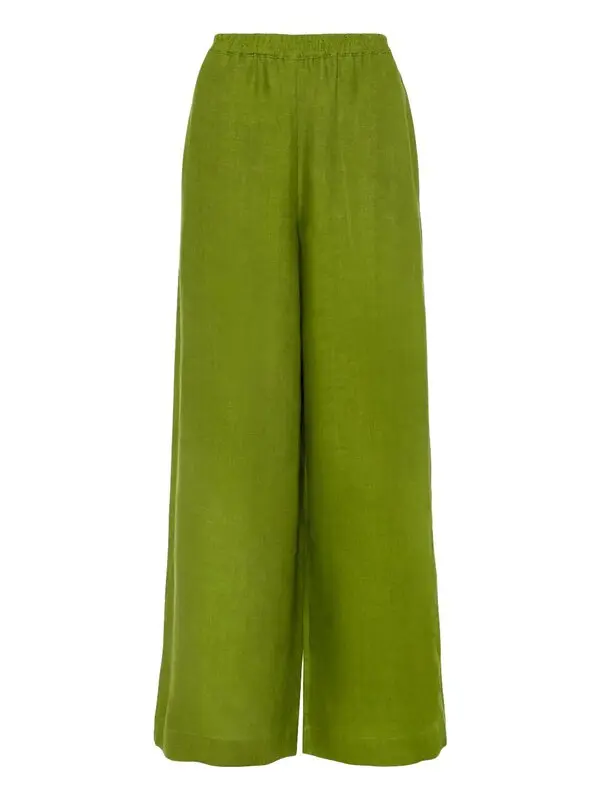 ERES Wide-leg Trousers - Green