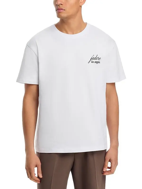 FRAME Los Angeles Graphic Tee - White