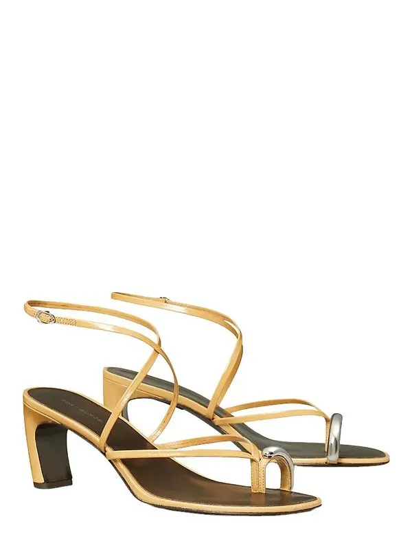 Tory Burch Pierced Strappy Sandals - Cantucci