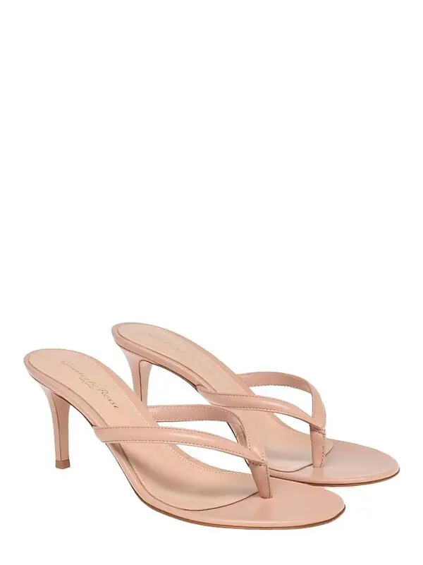 GIANVITO ROSSI Calypso Sandal - Pink Nappa Leather