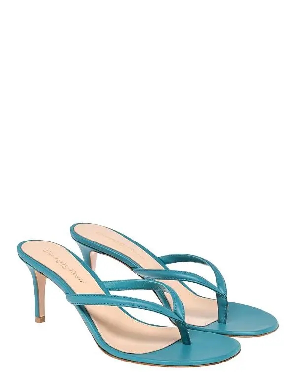 GIANVITO ROSSI Calypso Sandal - Turquoise Leather