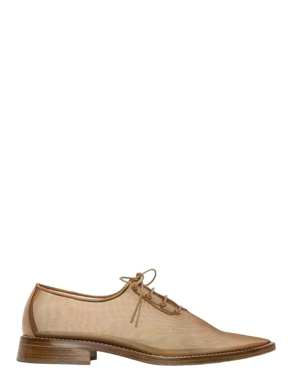 Victoria Beckham Mesh Oxfords - Neutrals