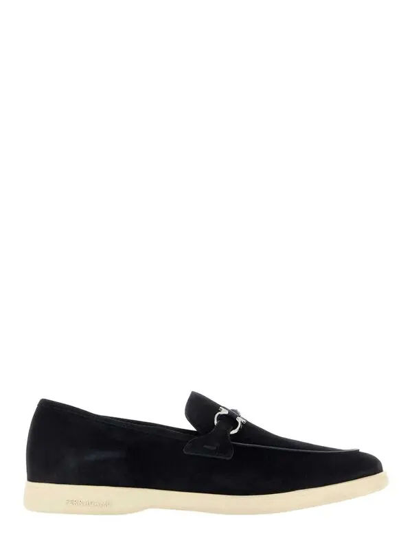 FERRAGAMO Cosimo Loafers - Blue