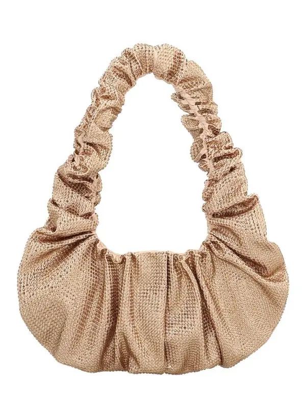 Giuseppe Di Morabito Gathered Crystal Bag - Gold