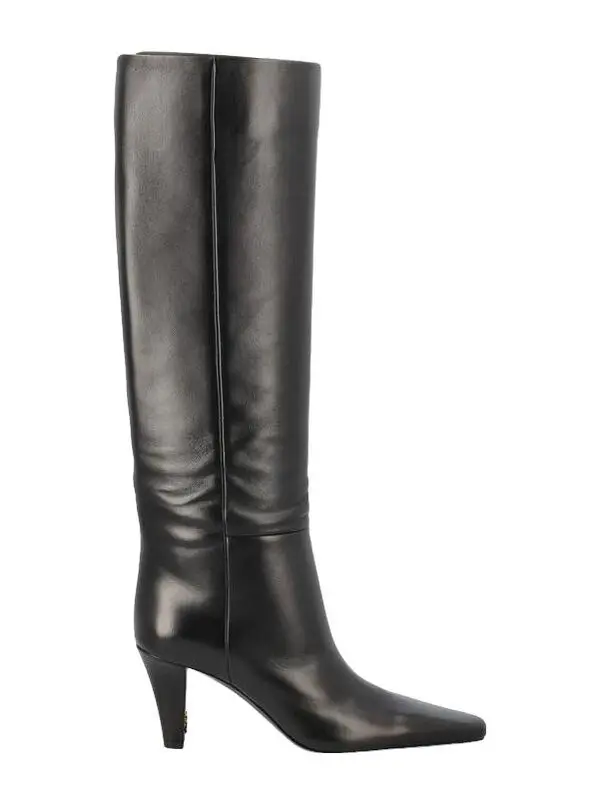 Saint Laurent Jill Leather Boots - Black