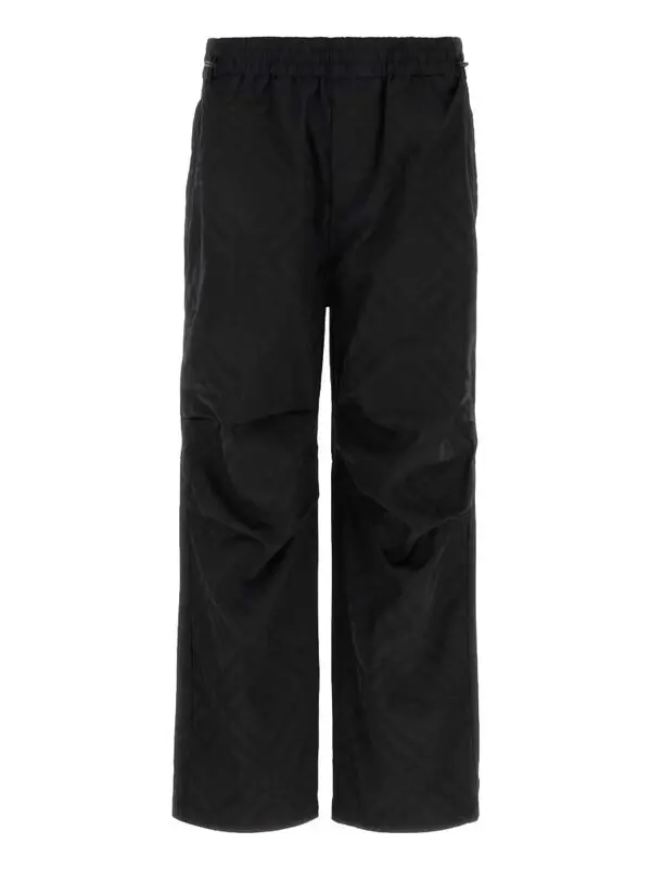 Burberry Nylon Trousers - Black