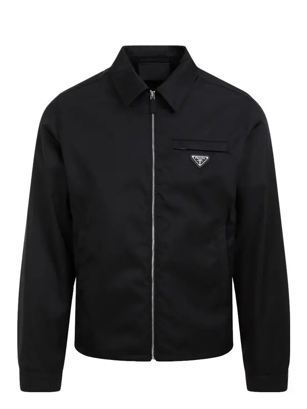 Prada Leather Jacket - Black