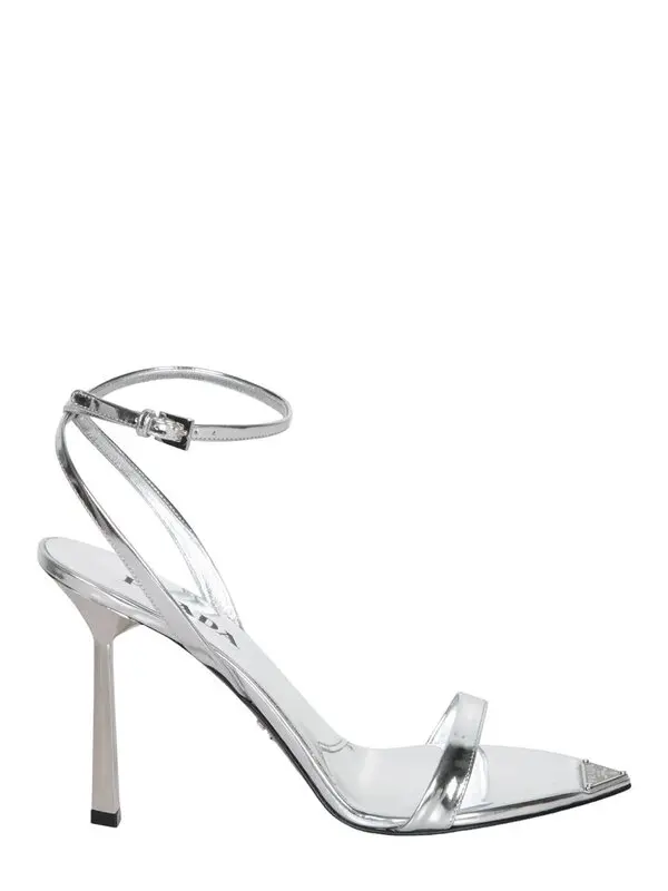Prada Heel Sandals - Grey