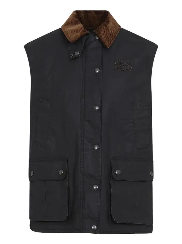 Miu Miu Cotton Jacket - Black