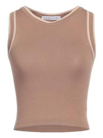 CARACTÈRE Knit Top - Camel