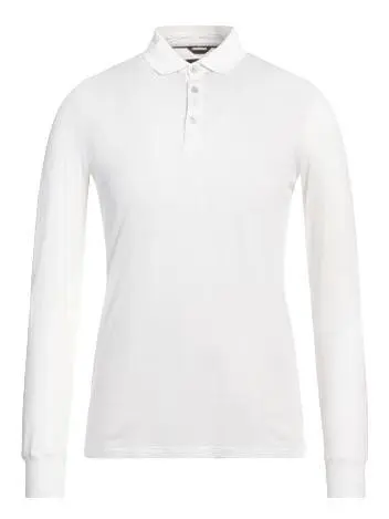 MOORER Polo Shirt Size Cotton - White