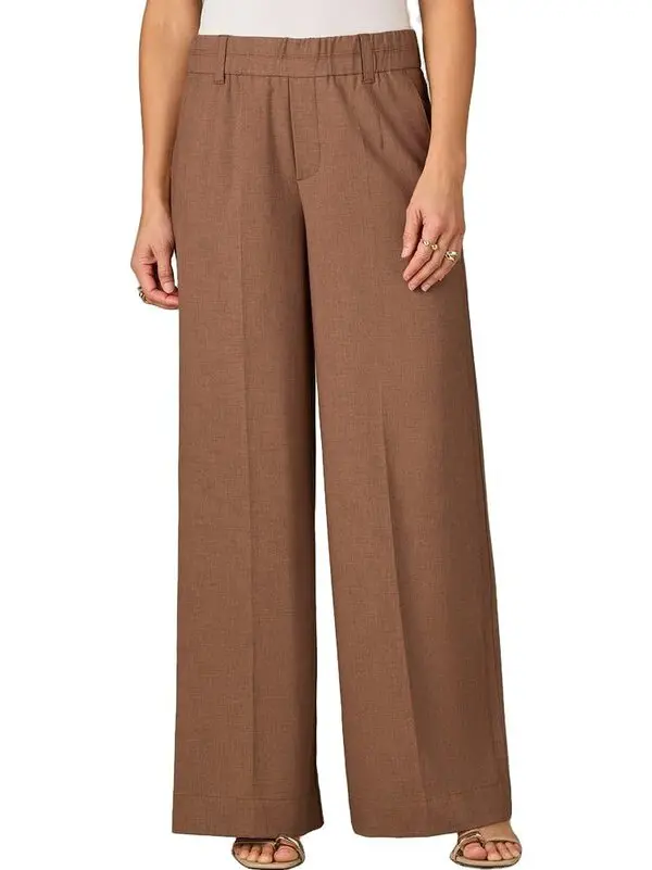 Wit & Wisdom Skyrise Straight Leg Pants - Mocha