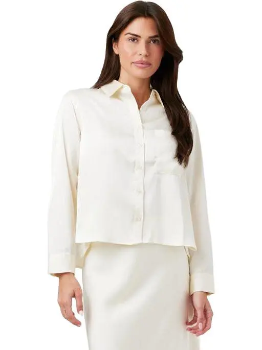 BY TESS COLLECTION Ella Blouse - Ivory