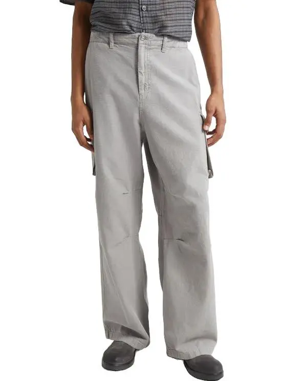 Our Legacy Mount Cargo Pants - Stone Gravel Draping Canvas
