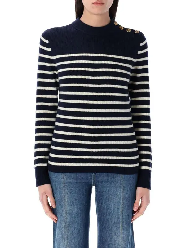 Chloé Striped Sweater - Multicolor