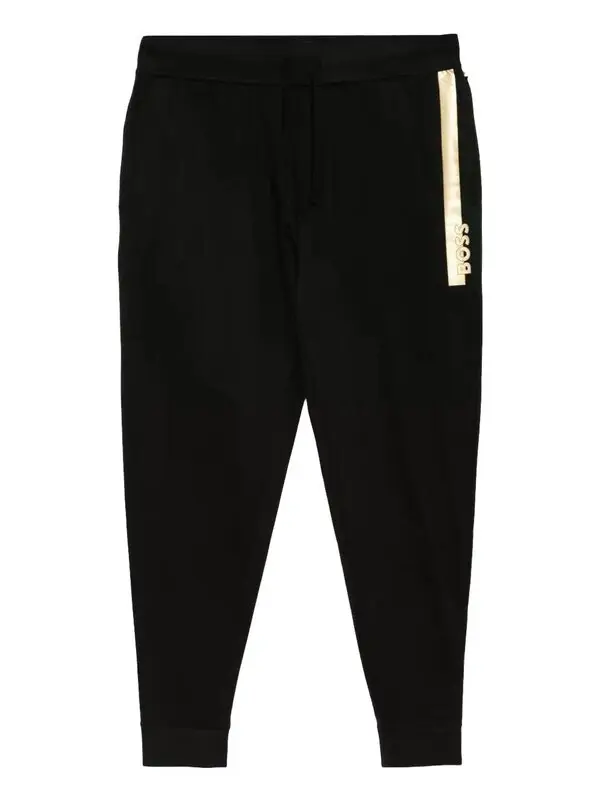 BOSS Logo-print Track Pants - Black